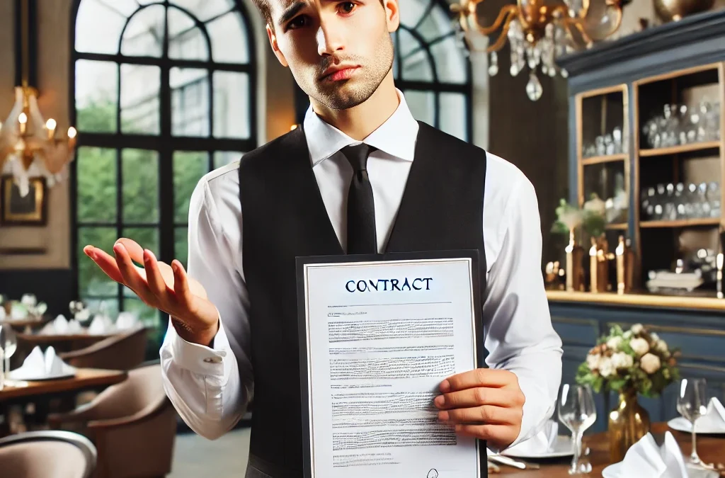 Funciones de un Camarero en España: Qué me corresponde hacer